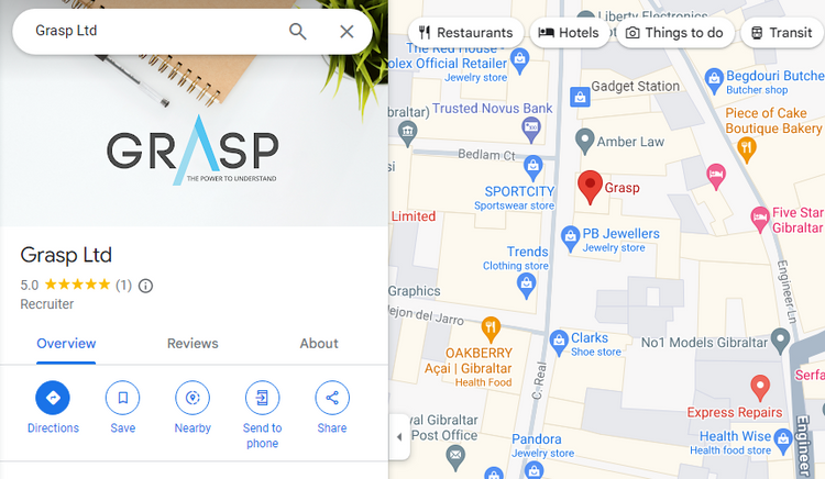 Contact – Grasp Ltd